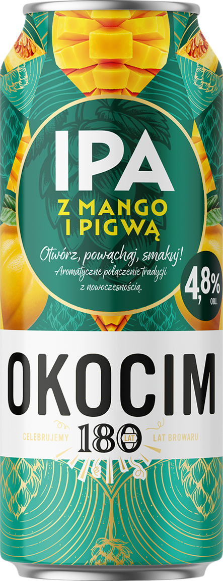 Products » Okocim » Okocim IPA Mango z Pigwą 4,8% « Carlsberg Polska
