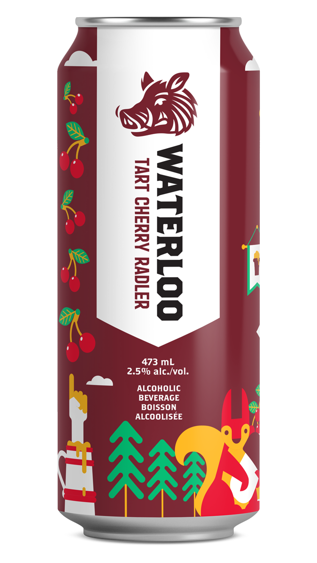 Products » Waterloo Brewing » Waterloo Tart Cherry Radler « Carlsberg ...