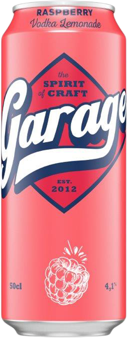 Tuotteet » Garage » Garage Vodka Lemonade Raspberry « Sinebrychoff