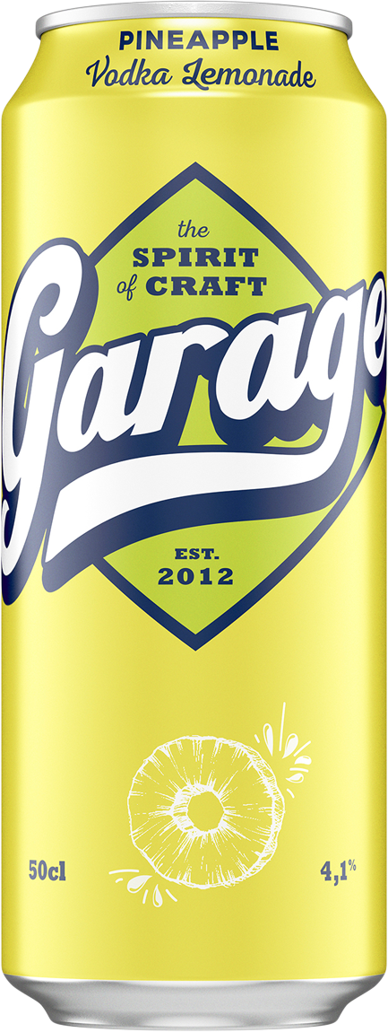 Tuotteet » Garage » Garage Vodka Lemonade Pineapple « Sinebrychoff