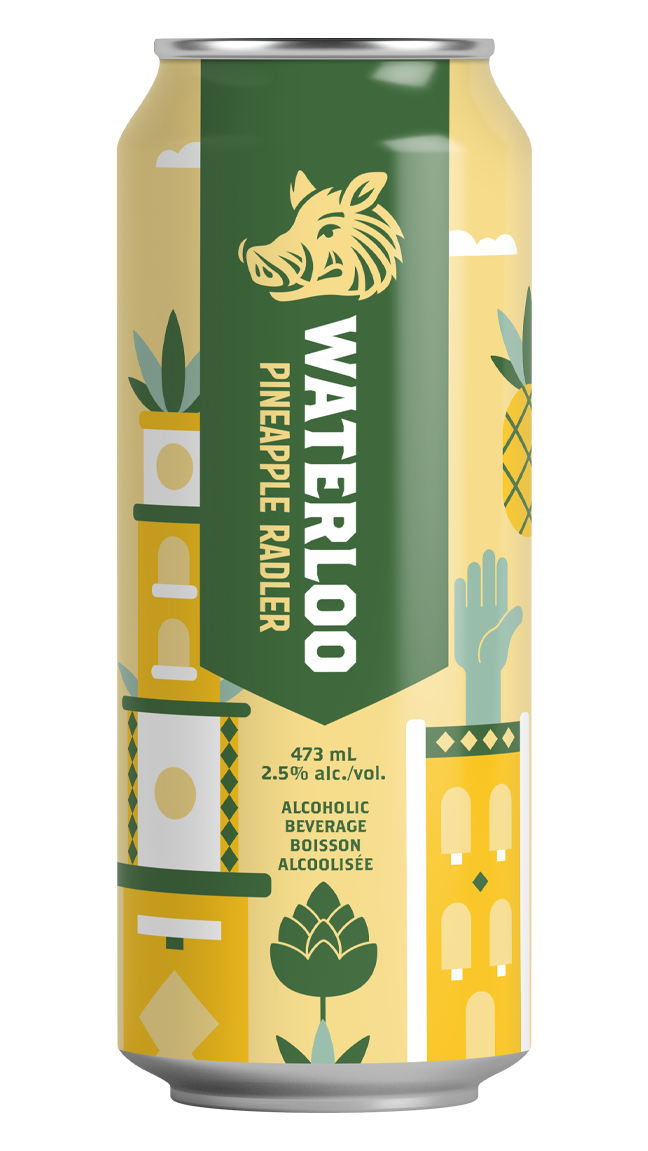 Products » Waterloo Brewing » Waterloo Pineapple Radler « Carlsberg Canada