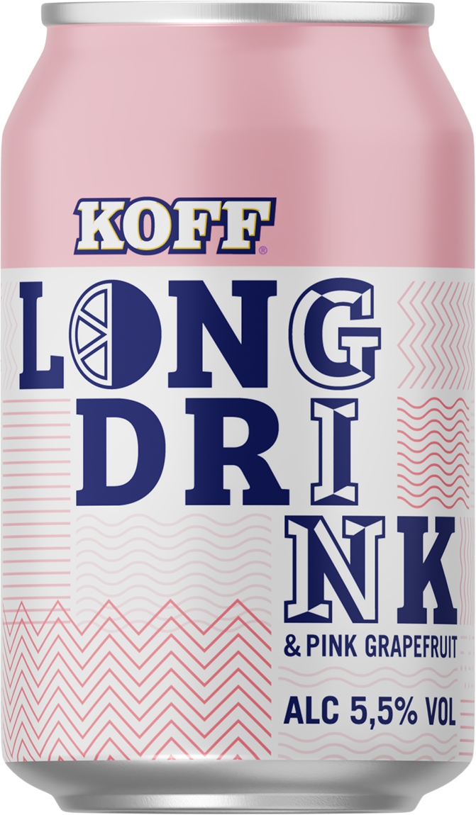 Products » KOFF Long Drinks » KOFF Pink Grapefruit « Saku Õlletehas