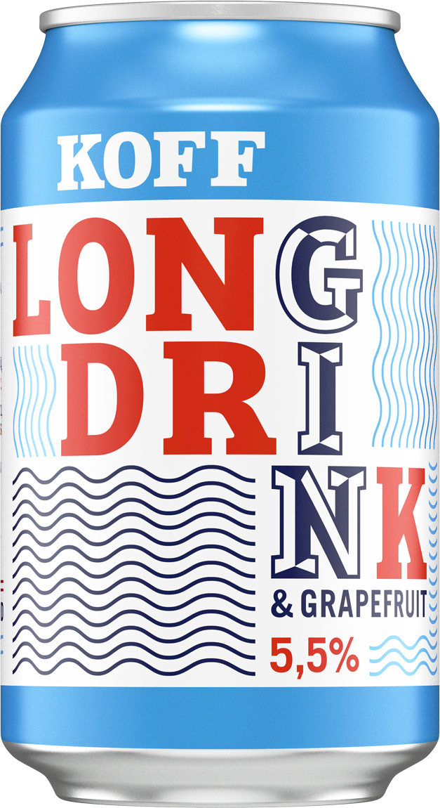 Tuotteet » KOFF Long Drink » KOFF Long Drink Gin & Grapefruit ...