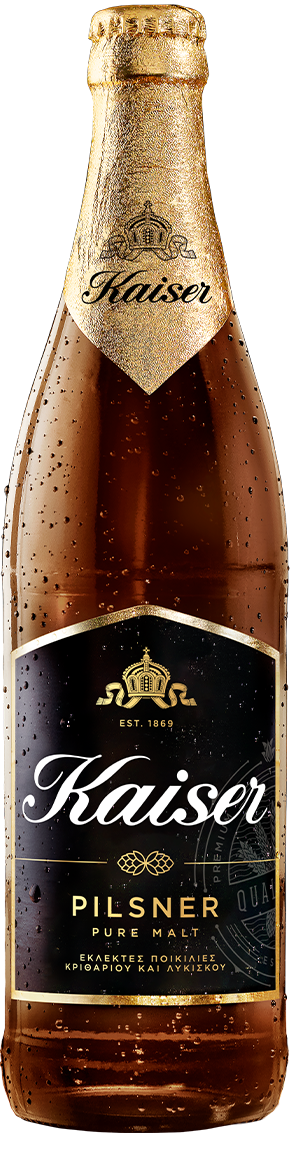 PRODUCTS » Kaiser » Kaiser Pilsner « OLYMPIC Brewery