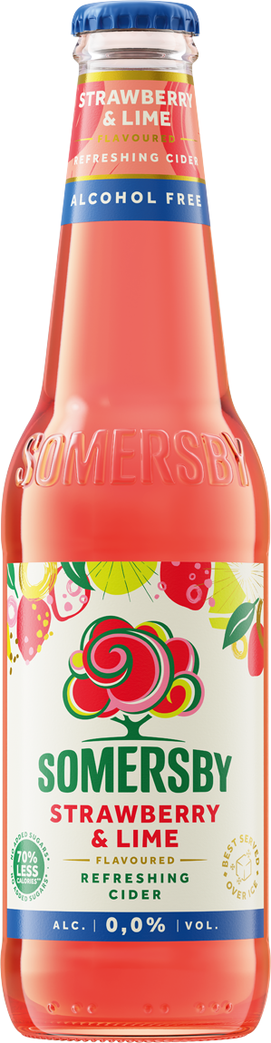 Somersby Strawberry & Lime 0,0% | Carlsberg Sverige