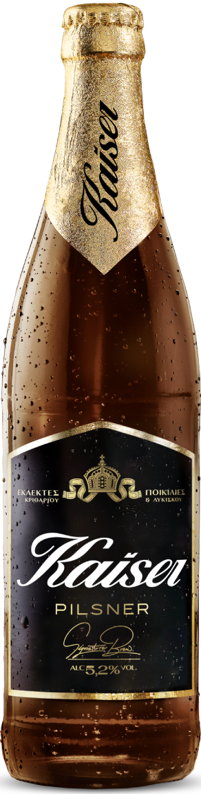 PRODUCTS » Kaiser » Kaiser Pilsner « OLYMPIC Brewery