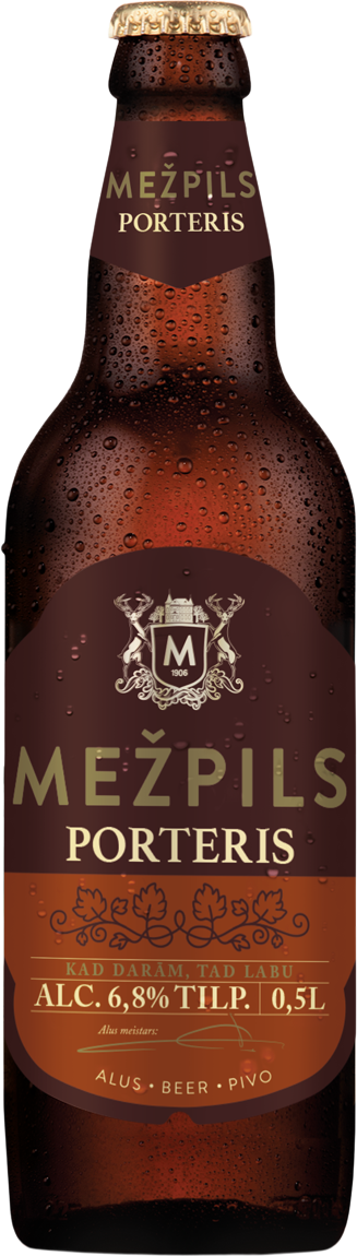 Products » Mežpils klasiskā līnija » Mežpils Porteris « Alus darītava ...