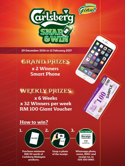Newsroom » Giant Snap and Win Contest « Carlsberg Malaysia