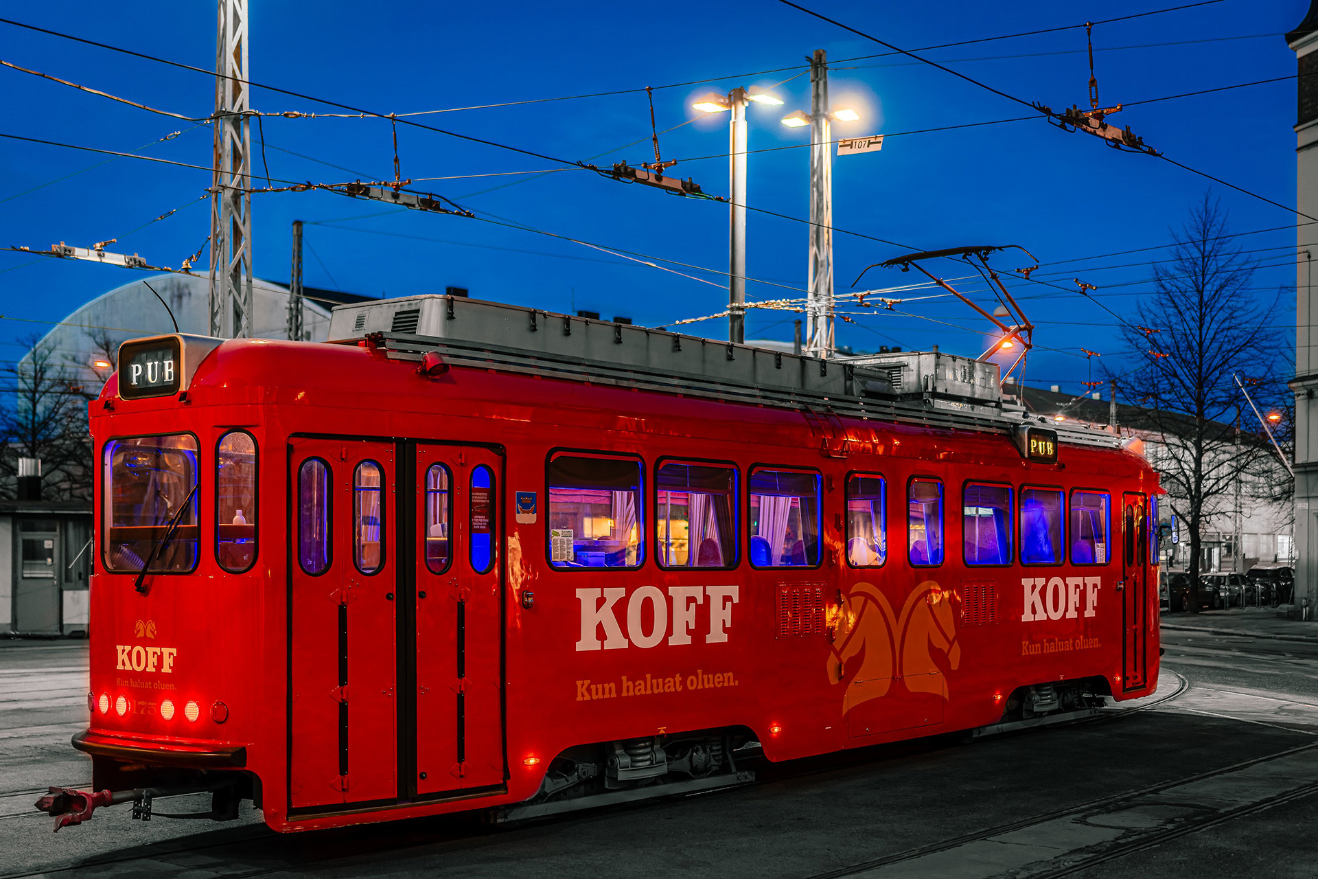 Newsroom » Maailman ainoan ravintolaraitiovaunun SpåraKOFFin matka ...