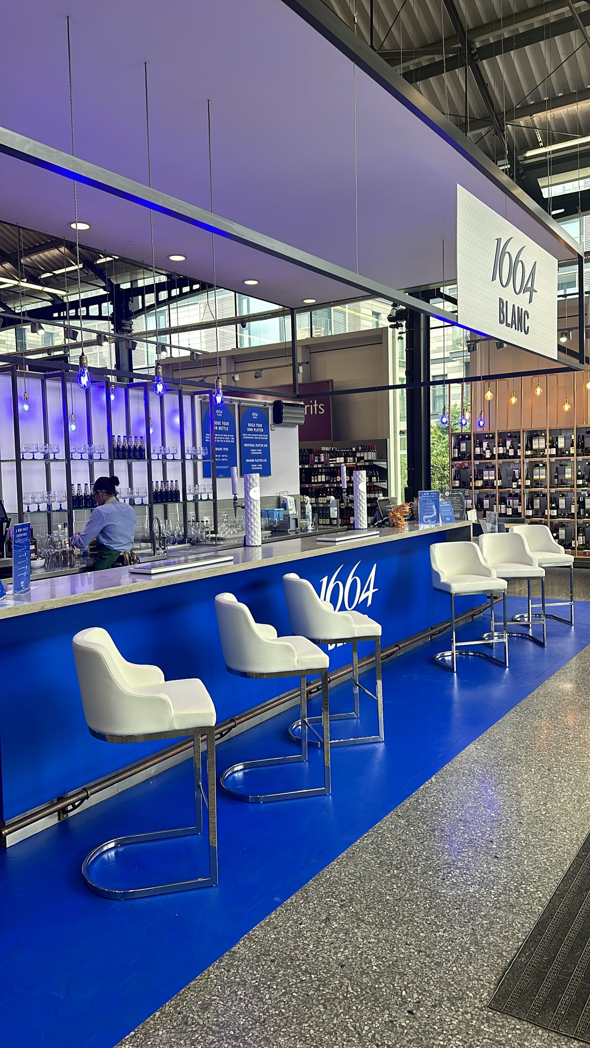 Newsroom » CMBC launches a stylish 1664 Blanc Bar takeover at Waitrose ...