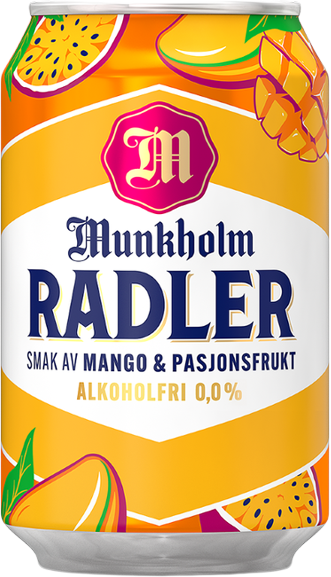 Produkter » Munkholm » Munkholm Radler Mango&Pasjonsfrukt « Ringnes AS
